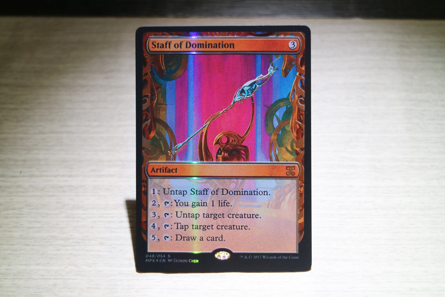 Staff of Domination Kaladesh Inventions (MPS) foil – MTG Proxy Cards